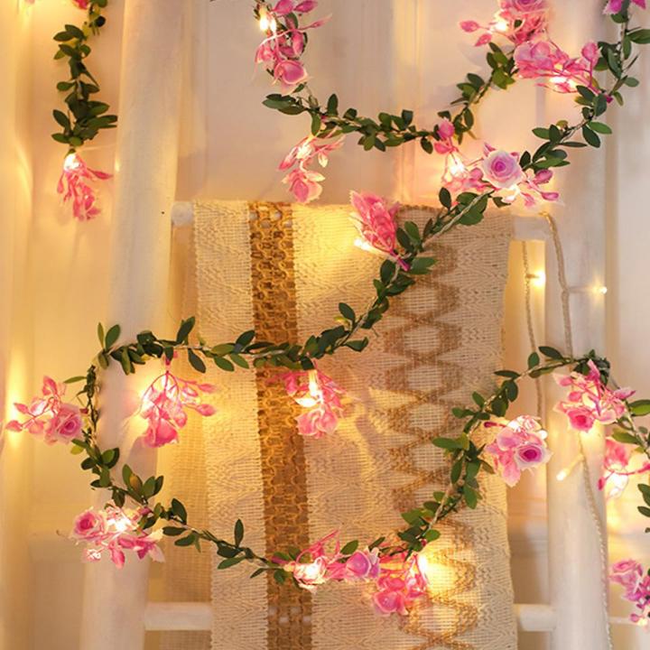 Unquie Orchid Flower LED String Lights,Floral Holiday Lighting,Vase ...