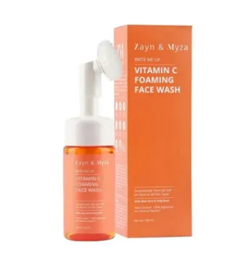 Indian product Skin care ZM Vitamin C Foaming face wash Used for male ...