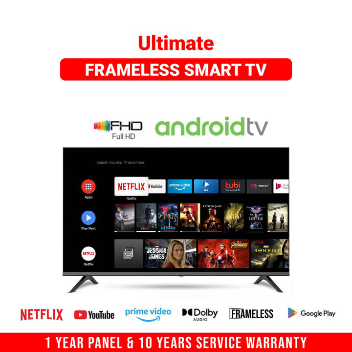 LG Plus 32 Smart TV 4K Support FHD Frameless Android Smart LED TV ...