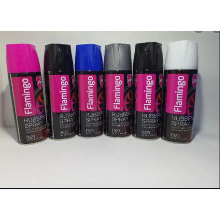 Flamingo Spray Paint - 450ml (white, Black, Red, Green, Yellow, Blue ...