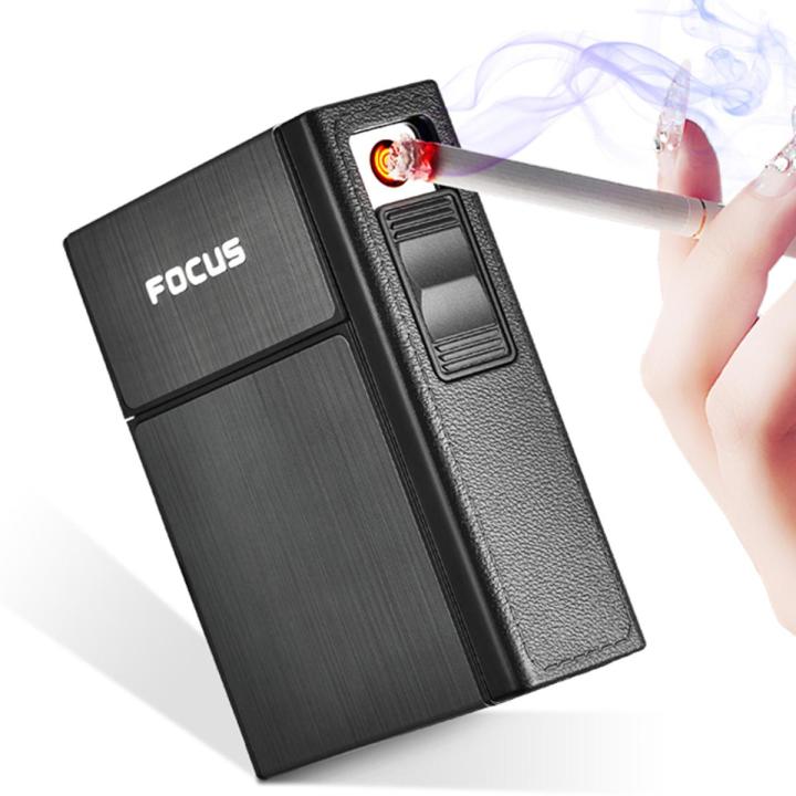Focus electric Coil lighter with box 20pcs cigarette_case lighter ...