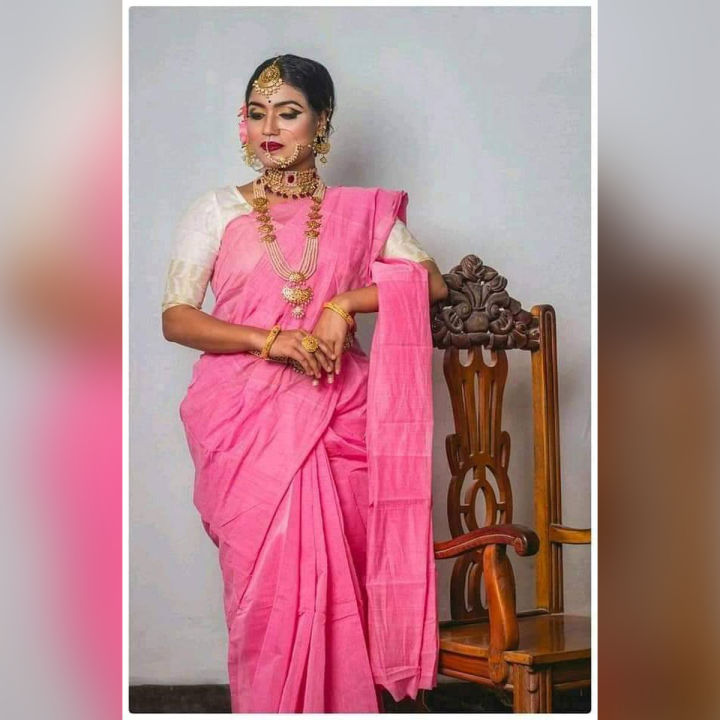 Moslin Than Saree For Woman | Daraz.com.bd