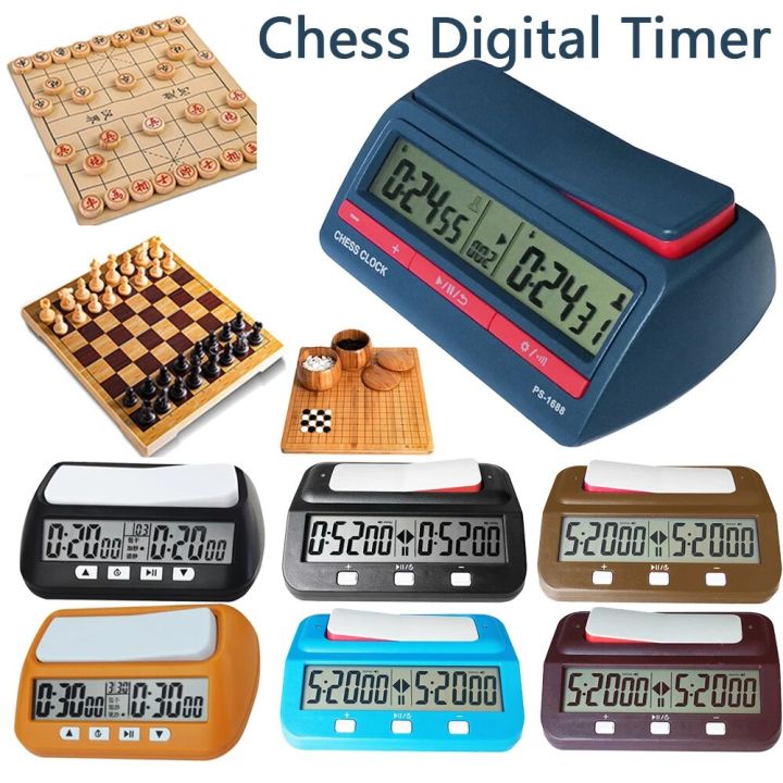 Professional Digital Chess Clock Chess Digital Timer Count Up Down Timer Advanced Chess Board ...