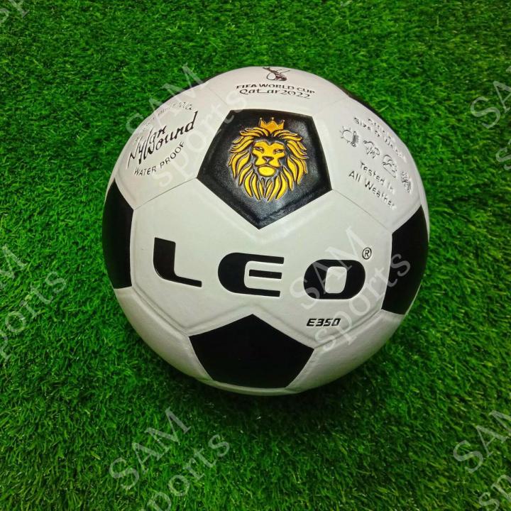 Leo Good Quality 5 No Football , Leather Football , 2 Part Football ...