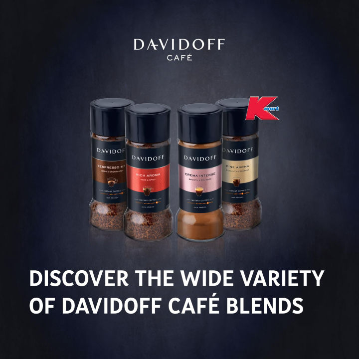 Davidoff Café Instant Coffee, Espresso 57, Rich Aroma, Fine Aroma ...