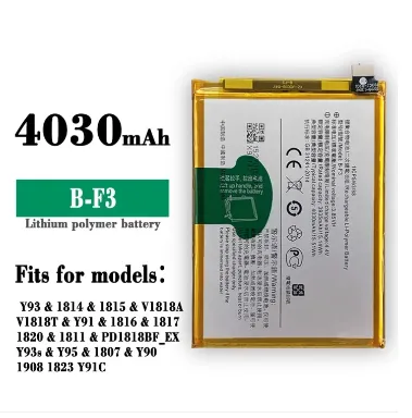 VIVO Battery High Capacity B-F3/BF3/ Y91C 4030MAH | Daraz.com.bd