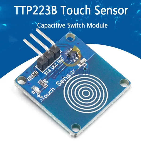 BLUE TTP223B TTP 223B Capacitive Touch Switches Capacitive Touch Sensor ...