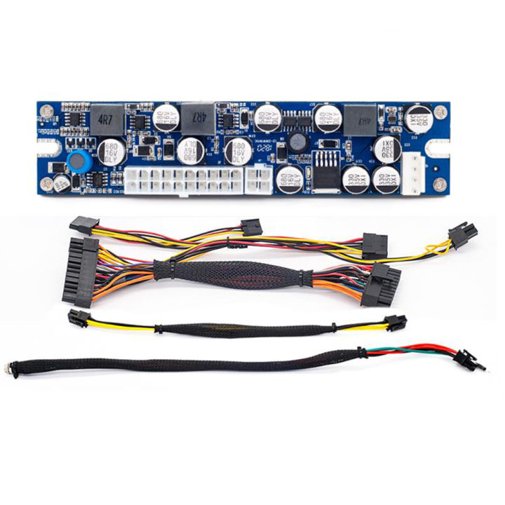 DC 19V DC ATX PSU 19V 200W Pico ATX Switch Mining PSU 24Pin MINI ITX DC ...