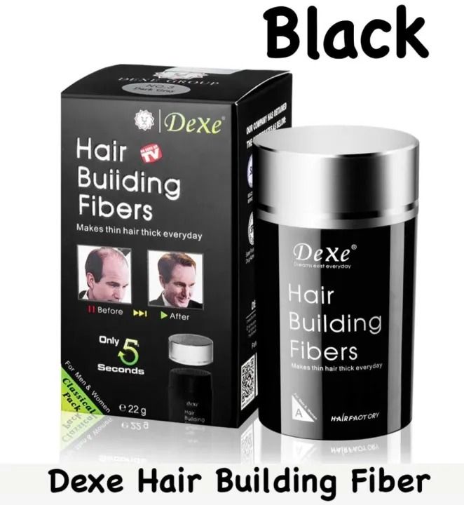 Dexe Hair Building Fiber Made in UK - Authentic Dexe Hair Fiber acces ...