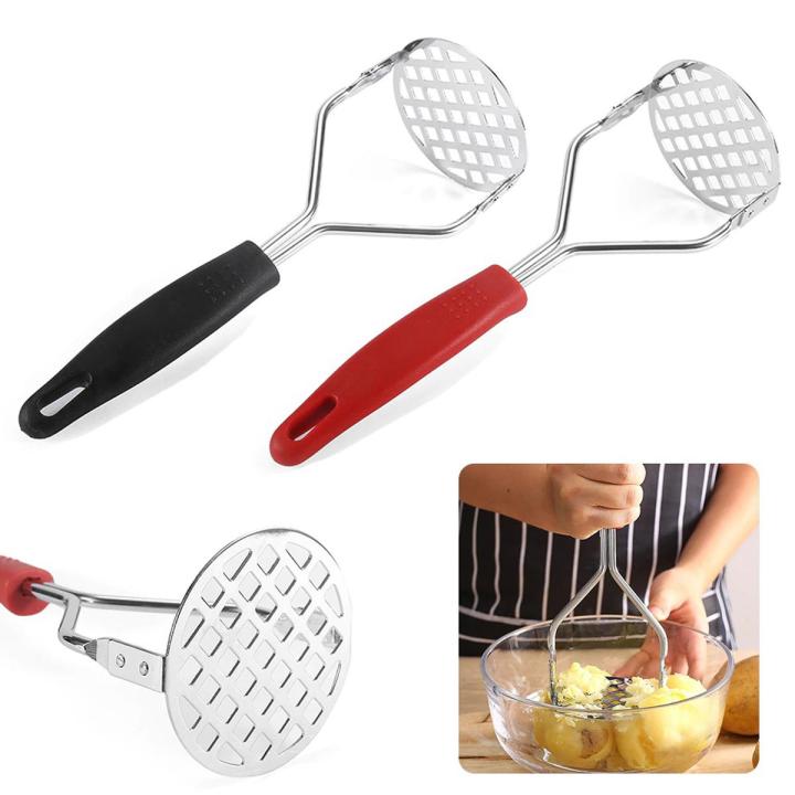 Kitchen utensil, pressurized potato crusher, mashed potato squeezer ...