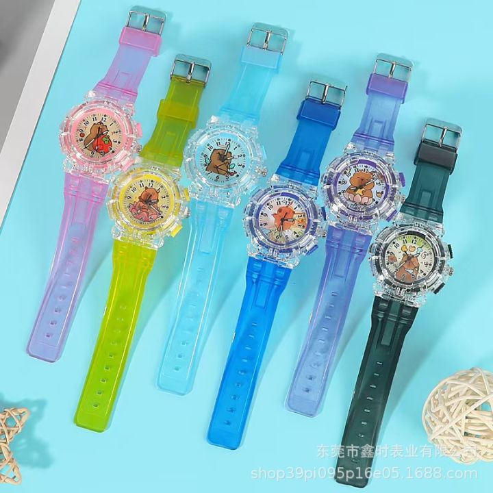 【Exclusive Offer】Hot Selling Capibara Children's Watch - Cute Cartoon ...