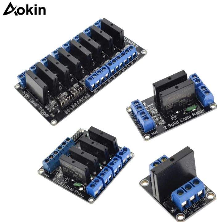 【Lejia】1/2/4/8 Channel 5V DC Solid State High Level DSP for Arduino ...