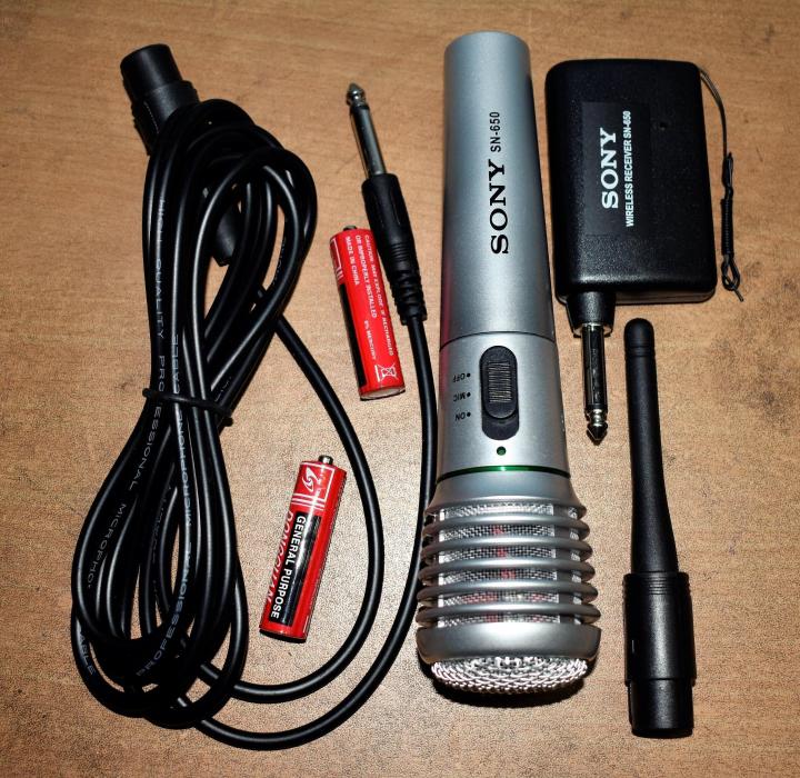 Wireless Microphone & Wire Microphone-SONY | Daraz.com.bd