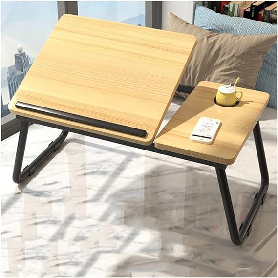 DOUBLE PART FOLDABLE LAPTO TABLE FOLDABLE TAB AND LAPTOP DESK BREAKFAST ...