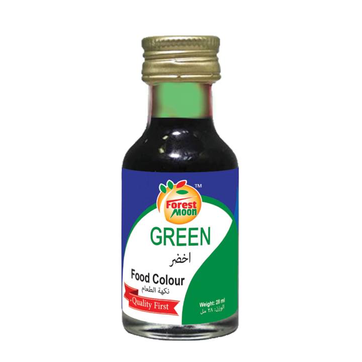 Forestmoon Green Food Colour - 28ml (Organic) | Daraz.com.bd