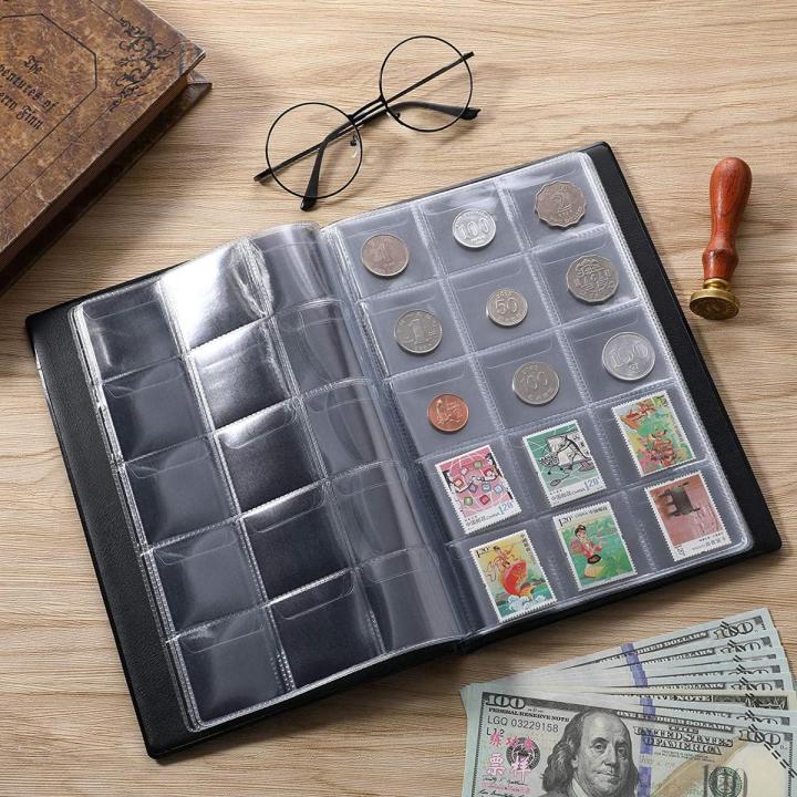 120 coins collection album decorative coins collection book | Daraz.com.bd