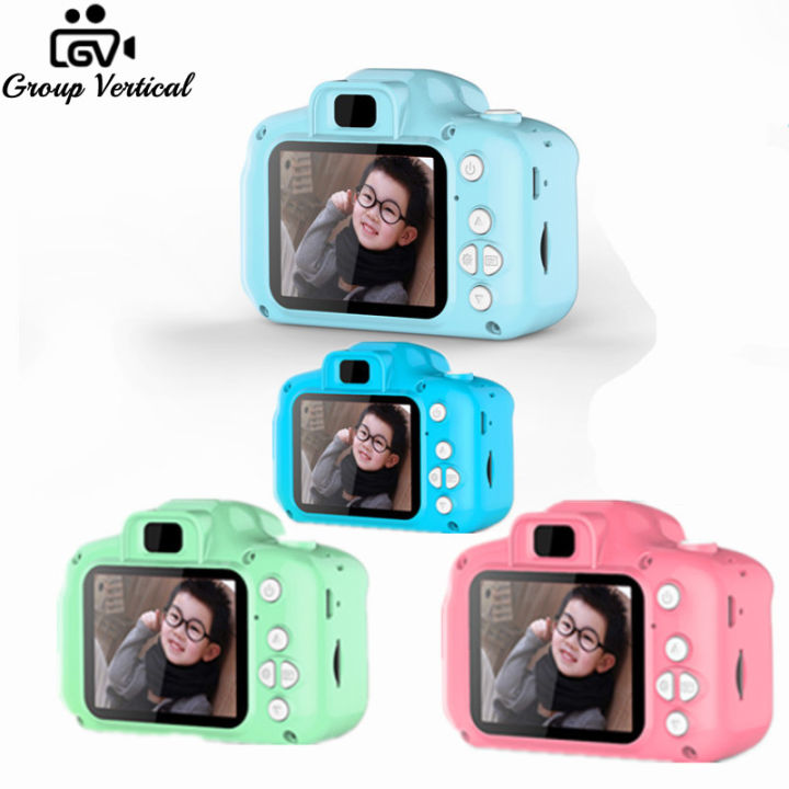 Group Vertical Kids Digital Video Camera Mini Rechargeable Children ...