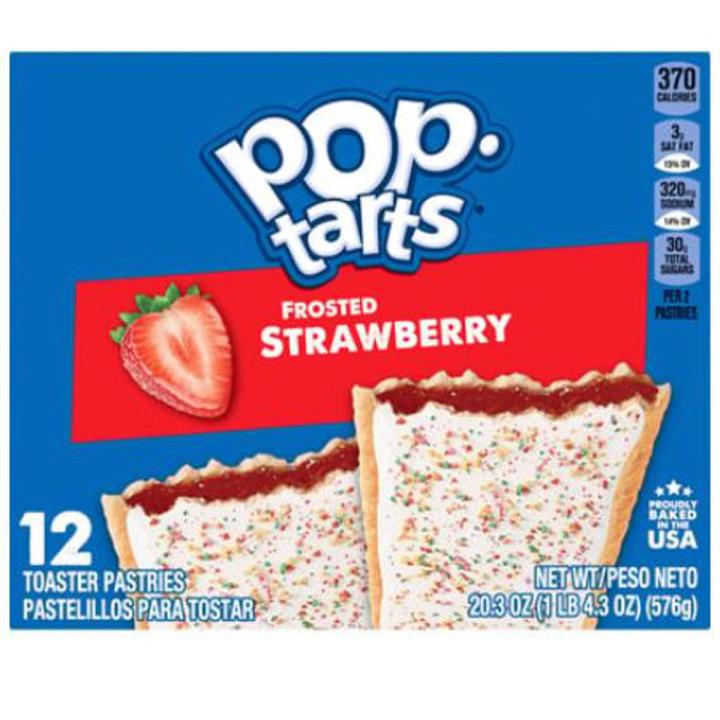 Pop Tarts Frosted Strawberry Breakfast Toaster Pastries 576gm Daraz
