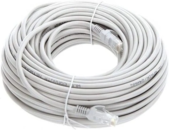 40 Meter (120 Feet ) Cat6 RJ45 Ethernet LAN Network Cord Cable Lead 10 ...