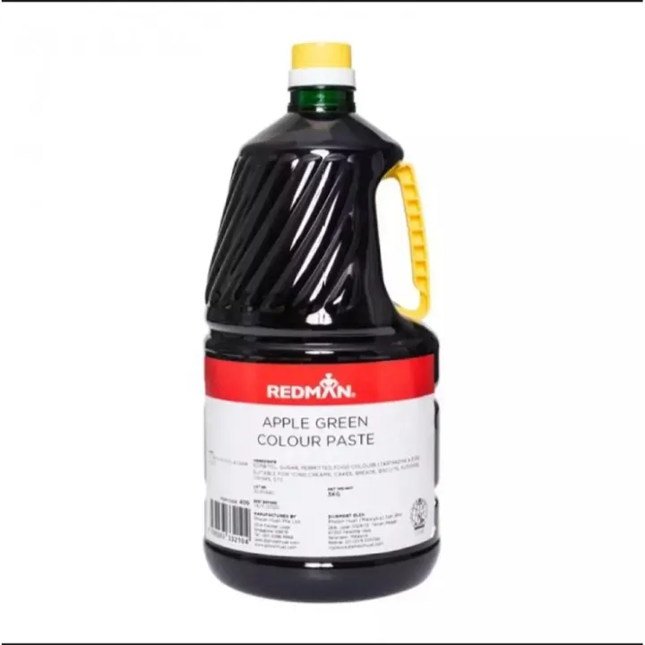 Redman Food Colour Lemon Apple Green 50 gm | Daraz.com.bd