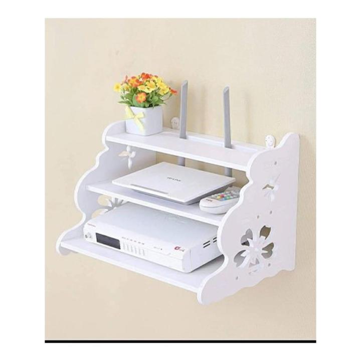 Wifi router 3 layer wall hanging storage | Daraz.com.bd