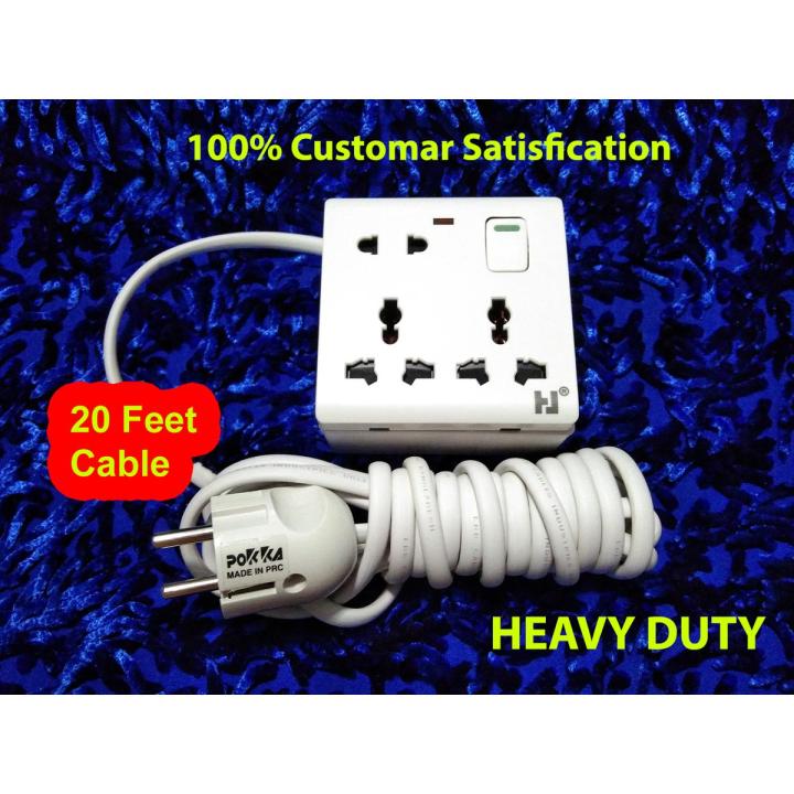 Handmade Multiplug (Heavy Duty + Long lusting) 8 Pin / 3 Port with ...