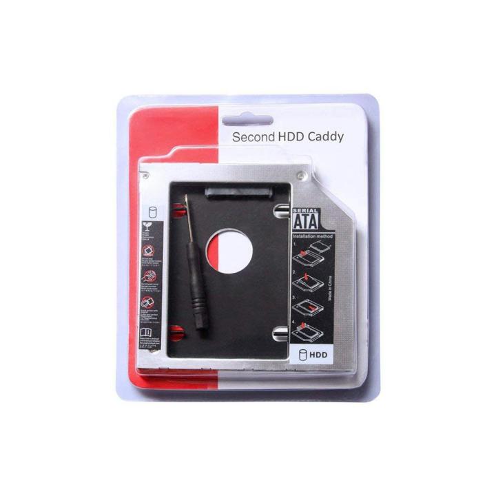 HDD Hard Disk Drive CD-ROM Bracket / Second Hard Disk Drive 9.5mm CADDY ...