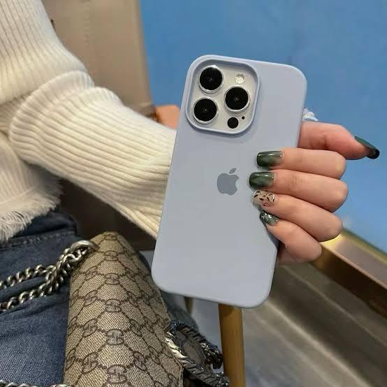 For apple iPhone 16 Pro Luxury Liquid Silicone shock-proof Phone Back ...