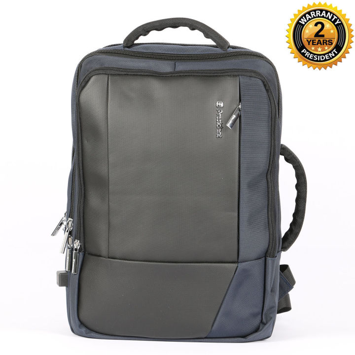 President Waterproof Laptop Backpack / School Bag / Shoulder Bag Size ...