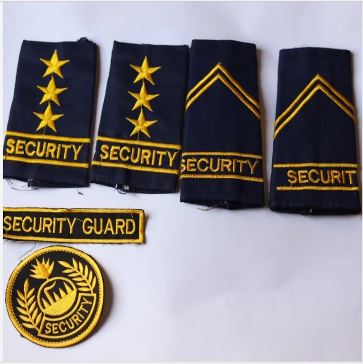 Security Bach - security guard uniform Bach Epaulet , Shoulder Bach ...