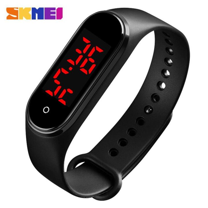 Men Watches Digital Sport Wrist Watch Women Fashion Thermometer Led ...