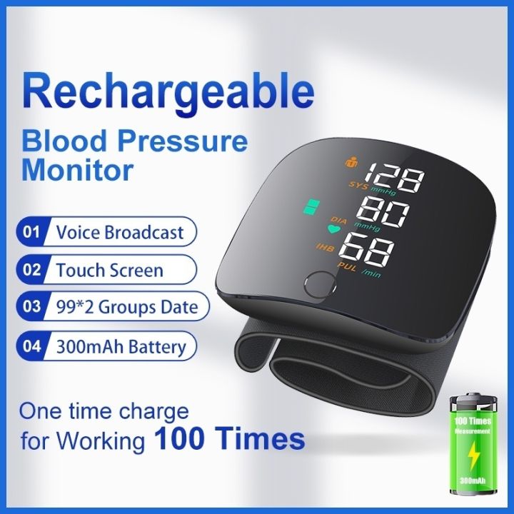 Automatic Digital Wrist type Blood-Pressure Machine/ BP Machine | Daraz ...
