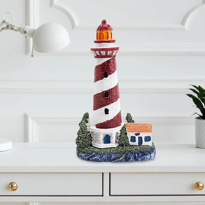 Resin Lighthouse Figurine, Lighthouse Model for Cabinet Wedding ...