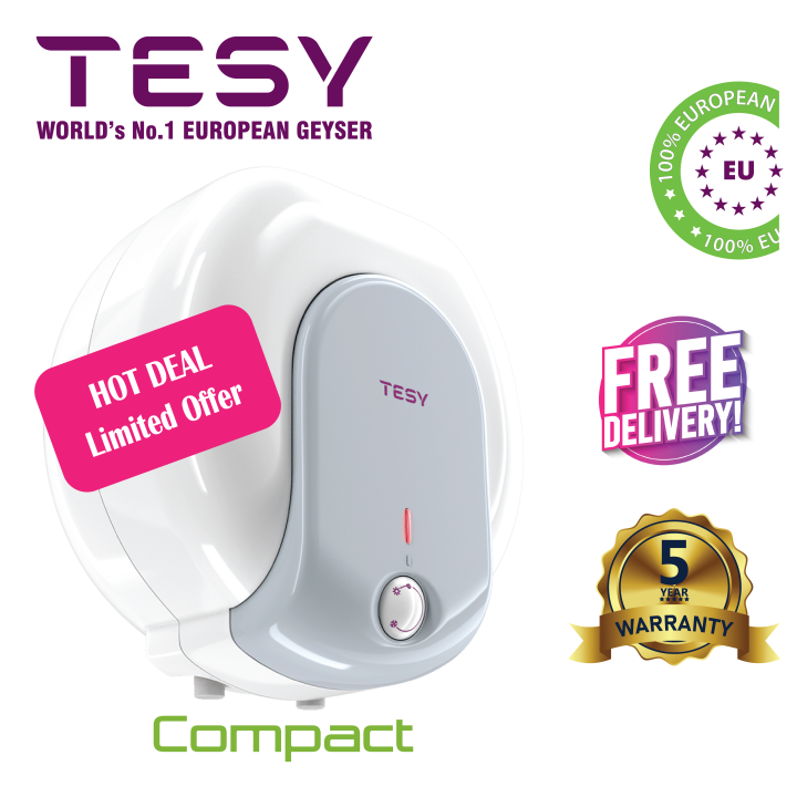 TESY Compact - Above Sink Water Heater / Geyser 15L - 100% European ...