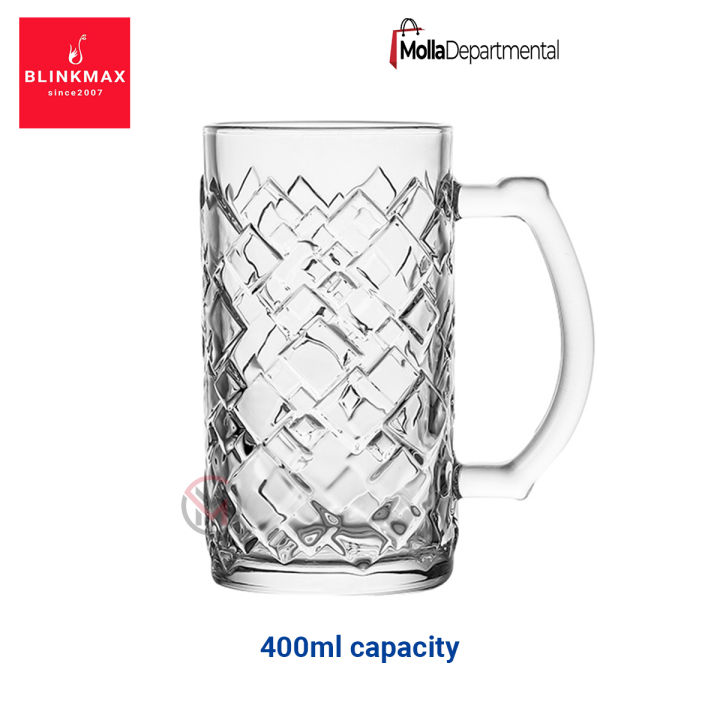 Drinking Glass Big Size water Mug Drinking Cup KTZB318-1 | Daraz.com.bd