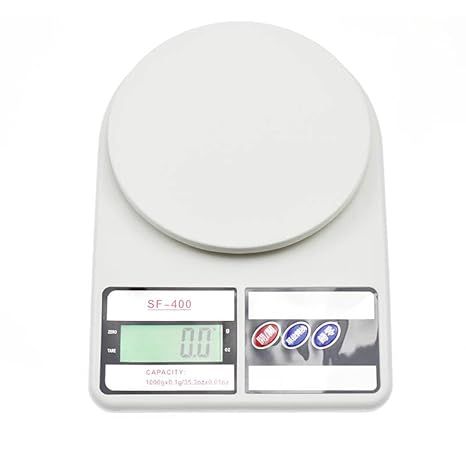 SF- 400 Electronic Kitchen Scale, Digital LCD Display, 10 kg 10,000g ...