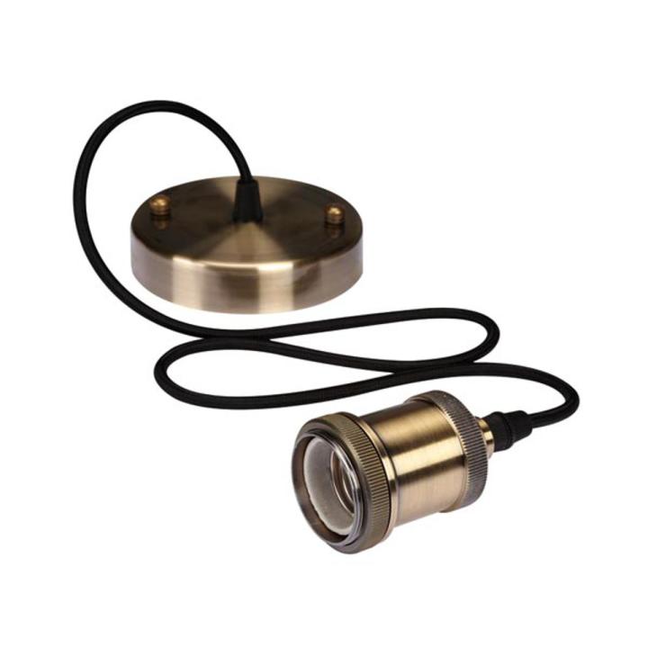 Hanging Ceiling Light Fitting - E27 - Retro Style Pendant Light Holder ...