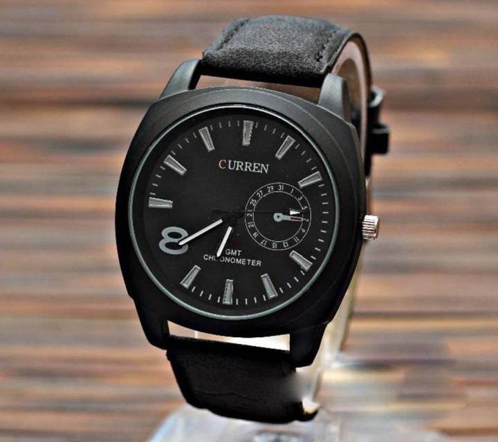 Leather Wrist Watch For Men | Daraz.com.bd