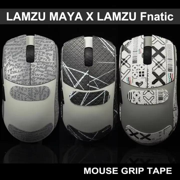 TBTL Mouse Grip Tape For LAMZU MAYA X LAMZU Fnatic Sticker Lizard Skin Suck Sweat Non Slip Easy ...