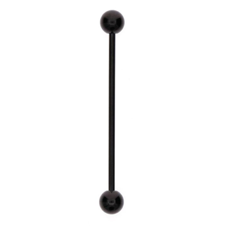 1Pc Stainless Steel Industrial Long Bar Ear Cartilage Stud Barbell ...