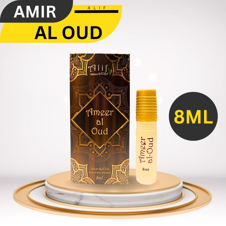 Amir Al Oud Attar 8-ml Roll-On and Very Long-Lasting Fragrance Oil ...