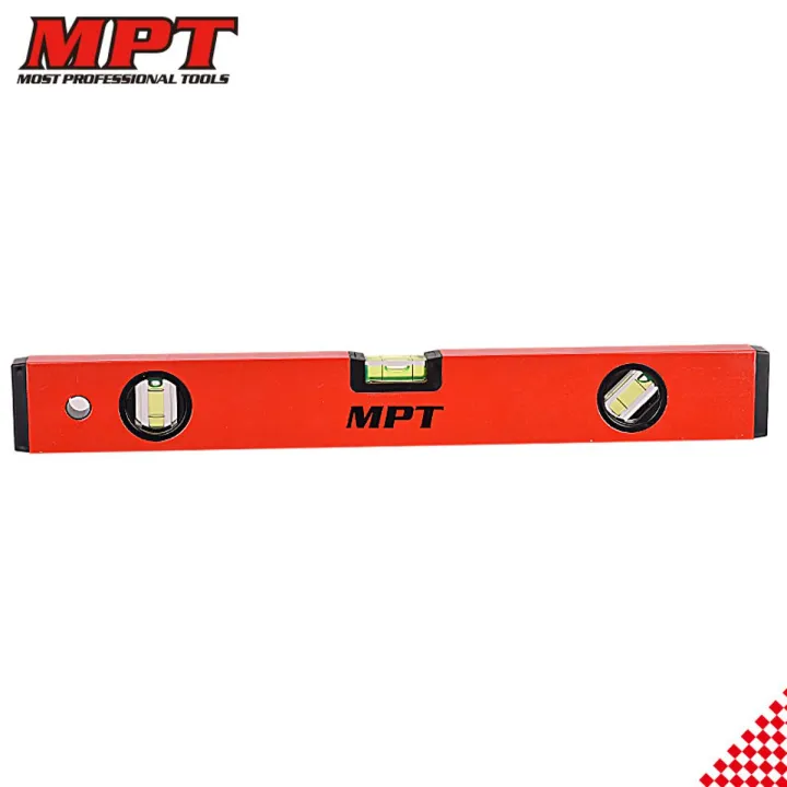 MPT 60cm Spirit Level Measuring Instrument with Three vial 45º/90º/180º ...