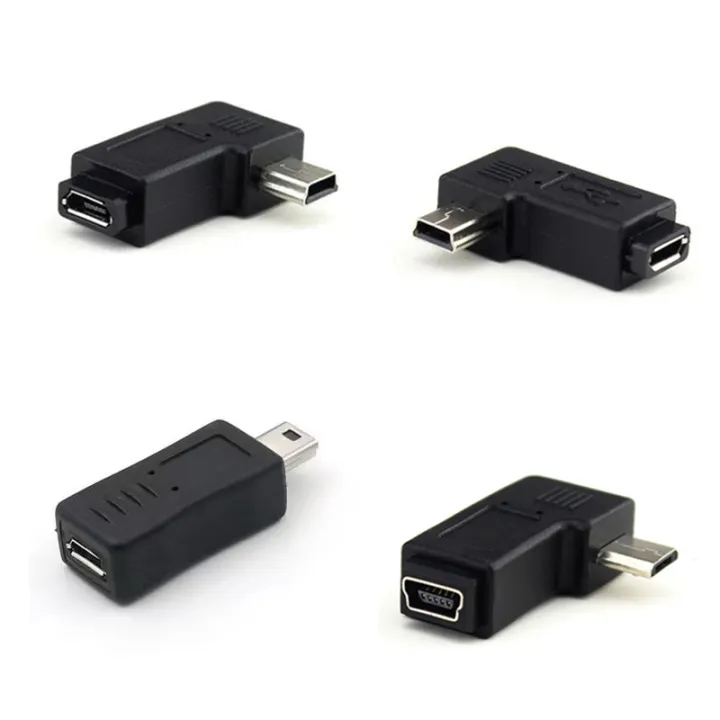 【Hottest Trends】 Micro USB Female to Mini USB Male Adapter 5pin Data ...