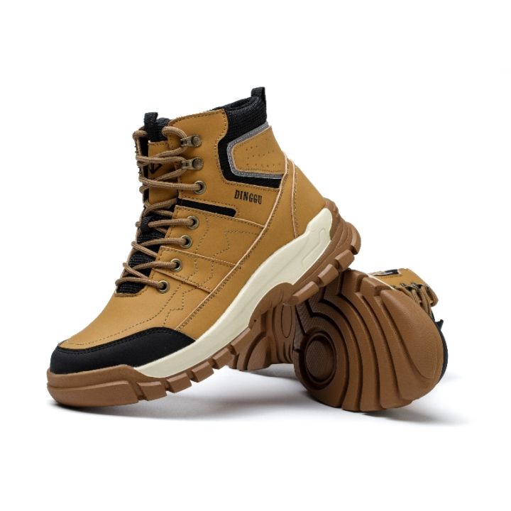 Dinggu safety shoe/ Steel toe and steel mid sole safety shoe/ Light ...