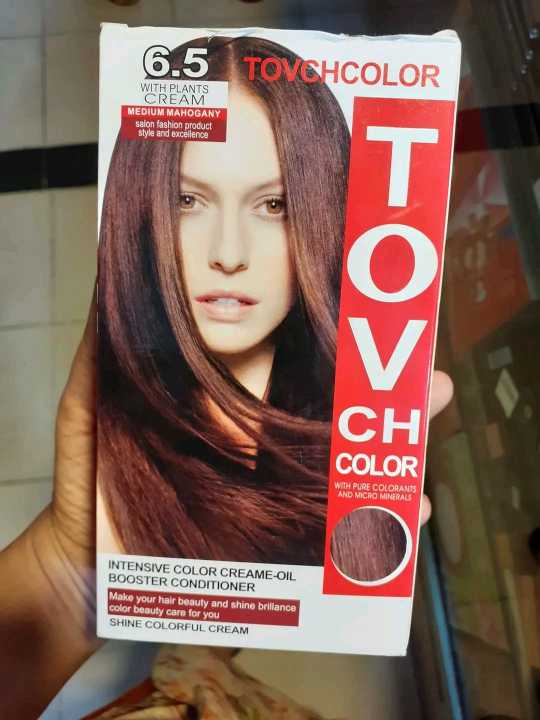 Tov Ch Hair Color Cream Medium Mahogany 6.5 -80x2 ml | Daraz.com.bd