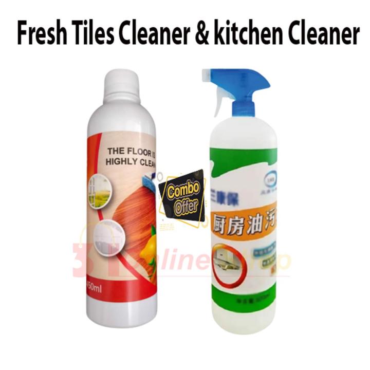 Power Full Fresh Tiles Cleaner And kitchen cleaner Combo offer | Daraz ...