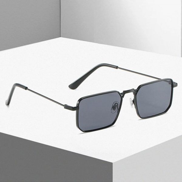 Square Metal Frame Sunglasses- Stylish Sunglass for Men | Daraz.com.bd