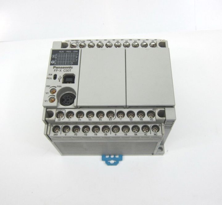 PLC FP-X C30 Control Unit AFPX-C30P With Communication Module, Power ...