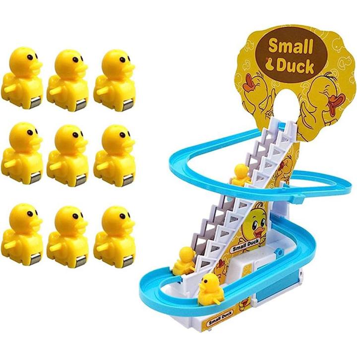 Small Duck Electronic Ladder Slide Musical Staircase Toy | Daraz.com.bd
