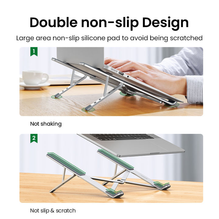 Aluminum Alloy Adjustable Portable Folding Notebook Stand Foldable ...